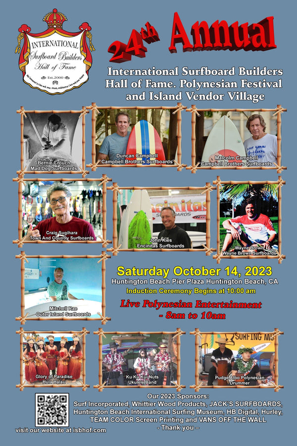 Mitchell Rae International Surfboard Builders’ Hall of Fame - Outer ...